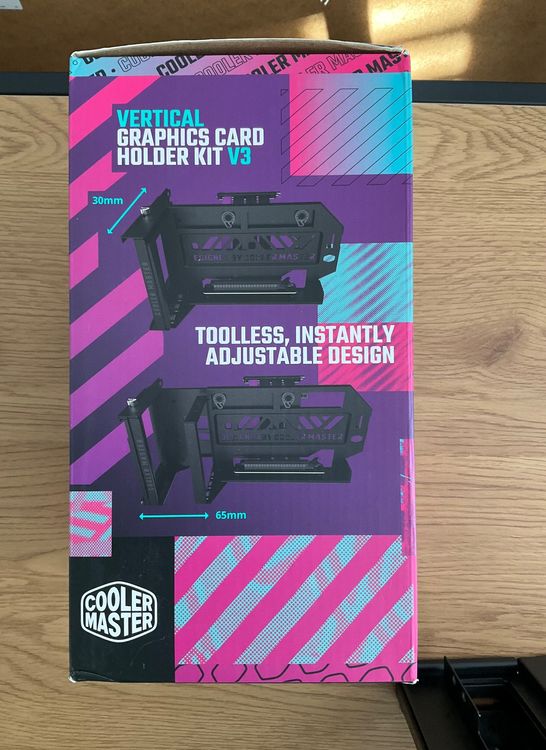 Cooler Master Vertical GPU frame & PCIe 4.0 cable *Version 3 (Gebraucht ...