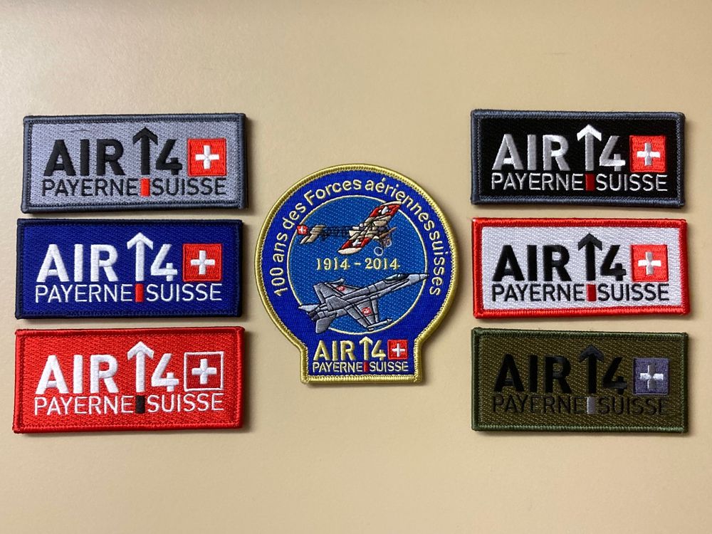 Abzeichen-Set AIR 14 PAYERNE - 100 Jahre Schweizer Luftwaffe | Kaufen auf Ricardo