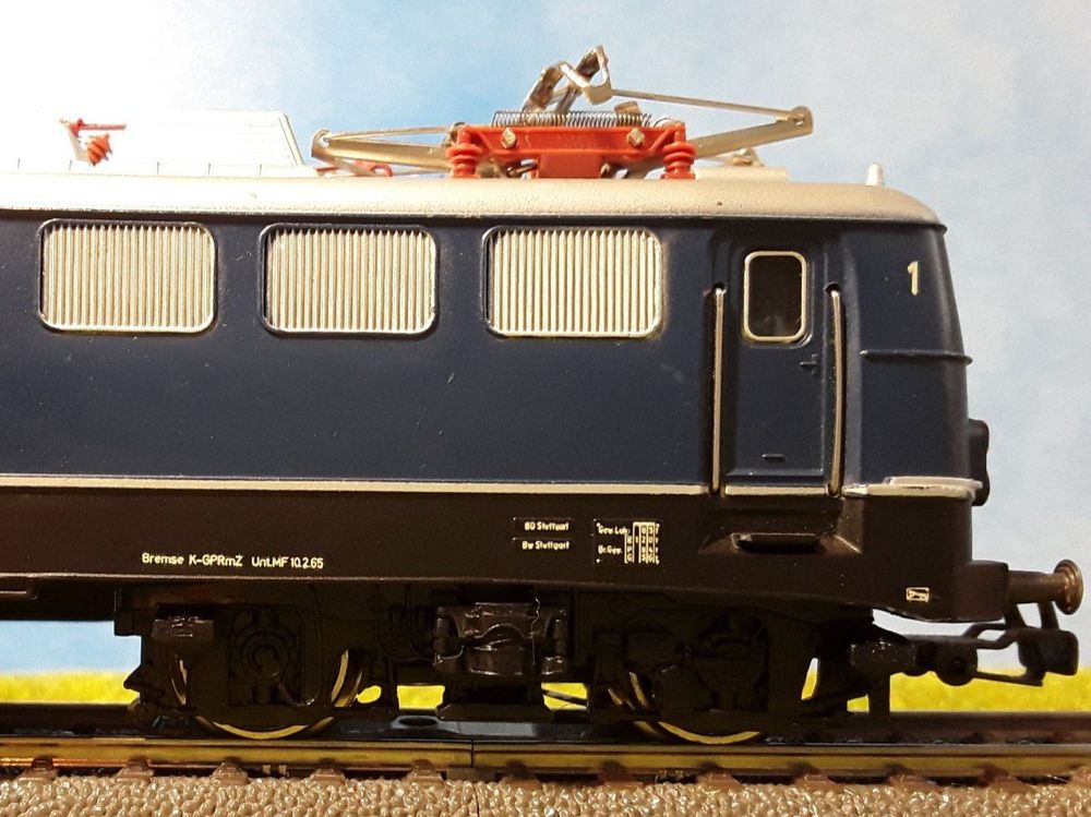 Märklin 3039 _ E Lokomotive BR 110 blau _ mit OVP _ Spur H0 | Kaufen ...