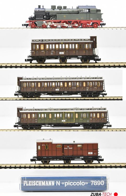 Fleischmann 7890 Preussischer-Güterzug K.P.E.V. Spur N OVP (Gebraucht ...