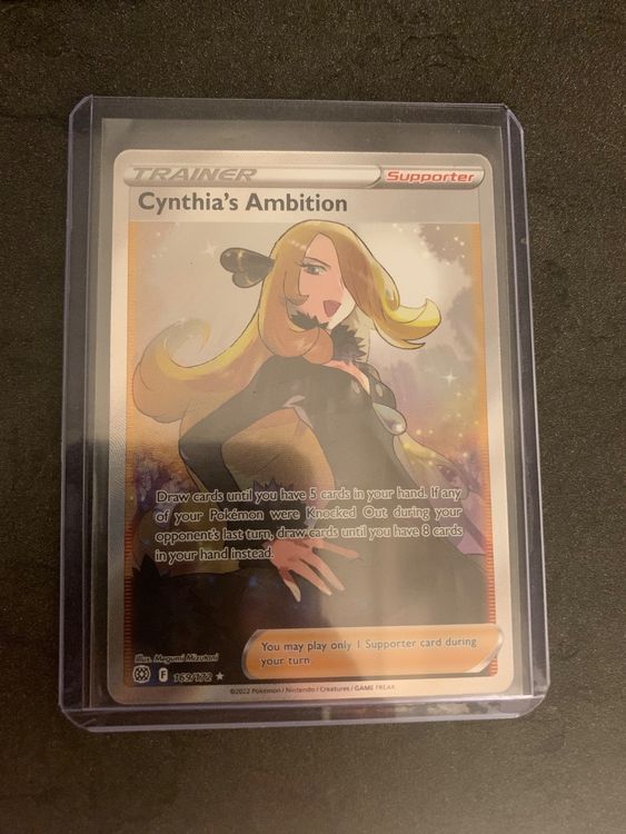 Cynthias Ambition Pokémon Karte Comprare Su Ricardo
