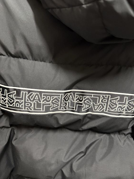 Karl Lagerfeld Winterjacke Schwarz Gr. M - Top Zustand! (Gebraucht) in ...