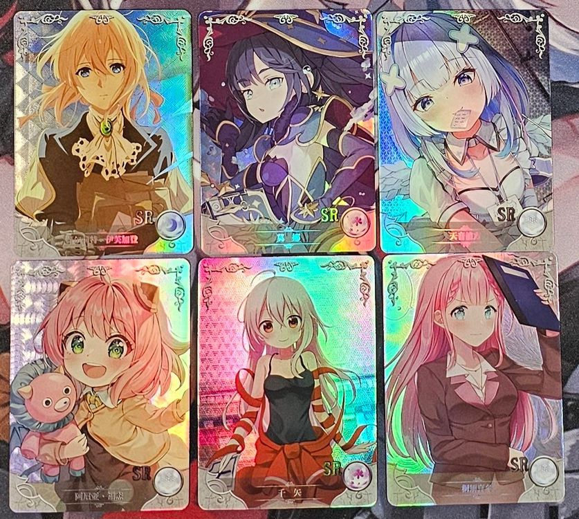 6 Cards SR Goddess Story TCG Sexy Waifu Foil (Neu (gemäss Beschreibung)) in Meyrin für CHF 5 ...