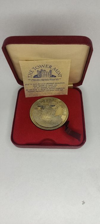 Windsor castle, solid nickel silver Gedenkmünze 1952 (Neu (gemäss ...