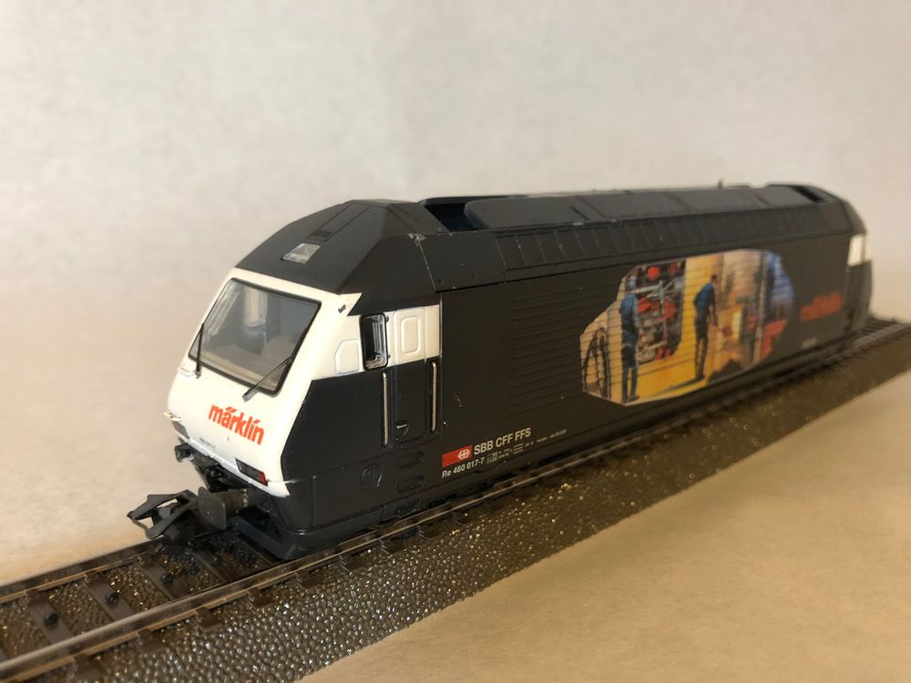 Märklin HO SBB E-Lok Re 460 Heizerlok (Art. 3751) (Gebraucht) in für ...
