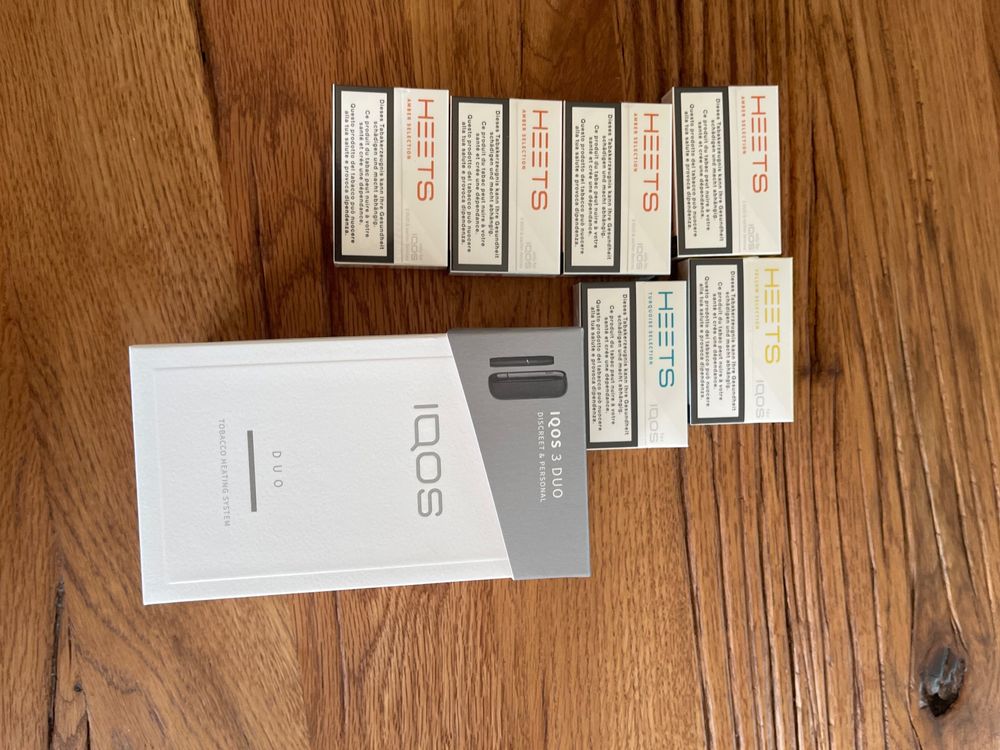 IQOS DUO + 6 Pack HEETS (Gebraucht) in Uster für CHF 38 – mit Lieferung ...