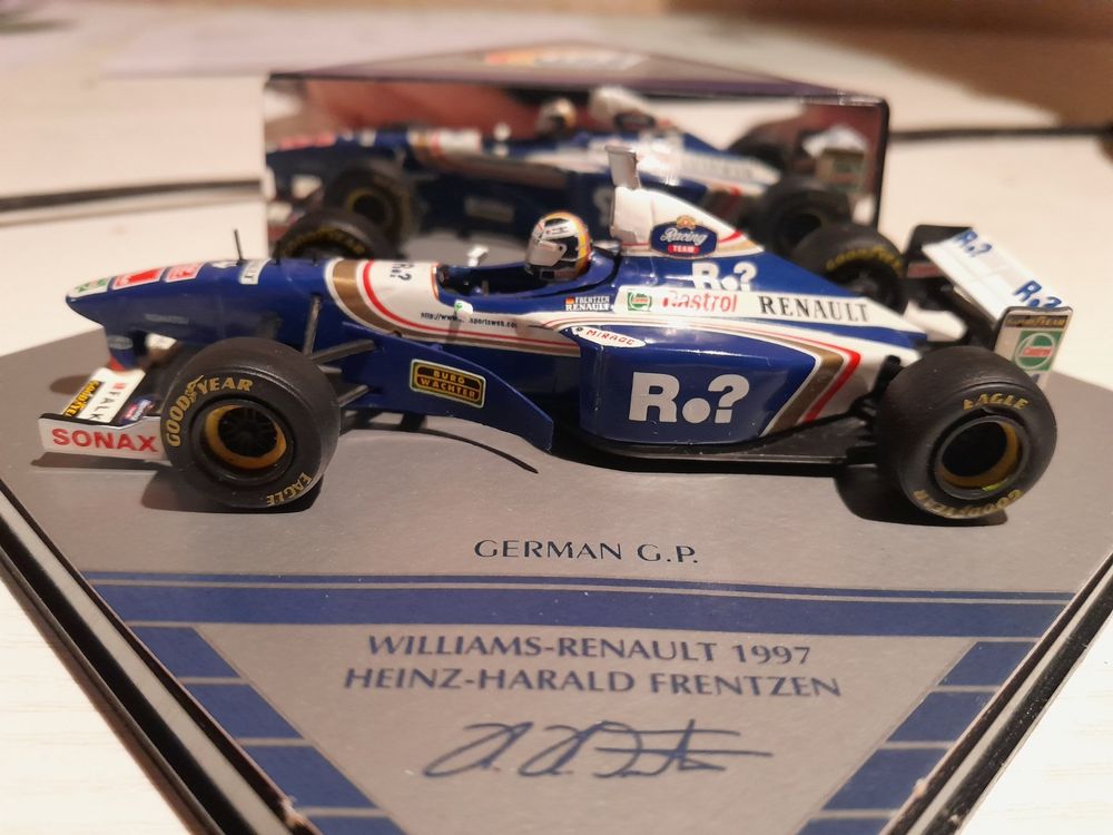 Williams FW19 (Frentzen) German GP 1997 1:43 onyx Art.N° 310 (Neu und ...
