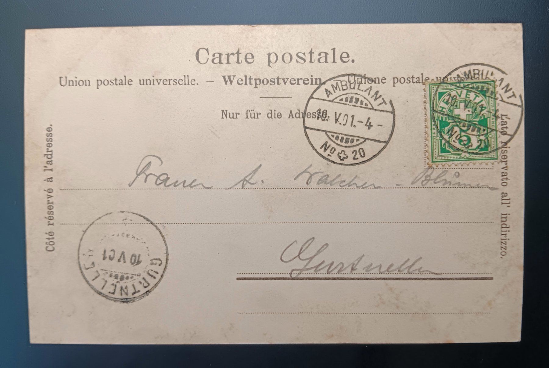 Alte AK, AIROLO - Eingang in den Gotthardtunnel 1901 (Gebraucht) in ...