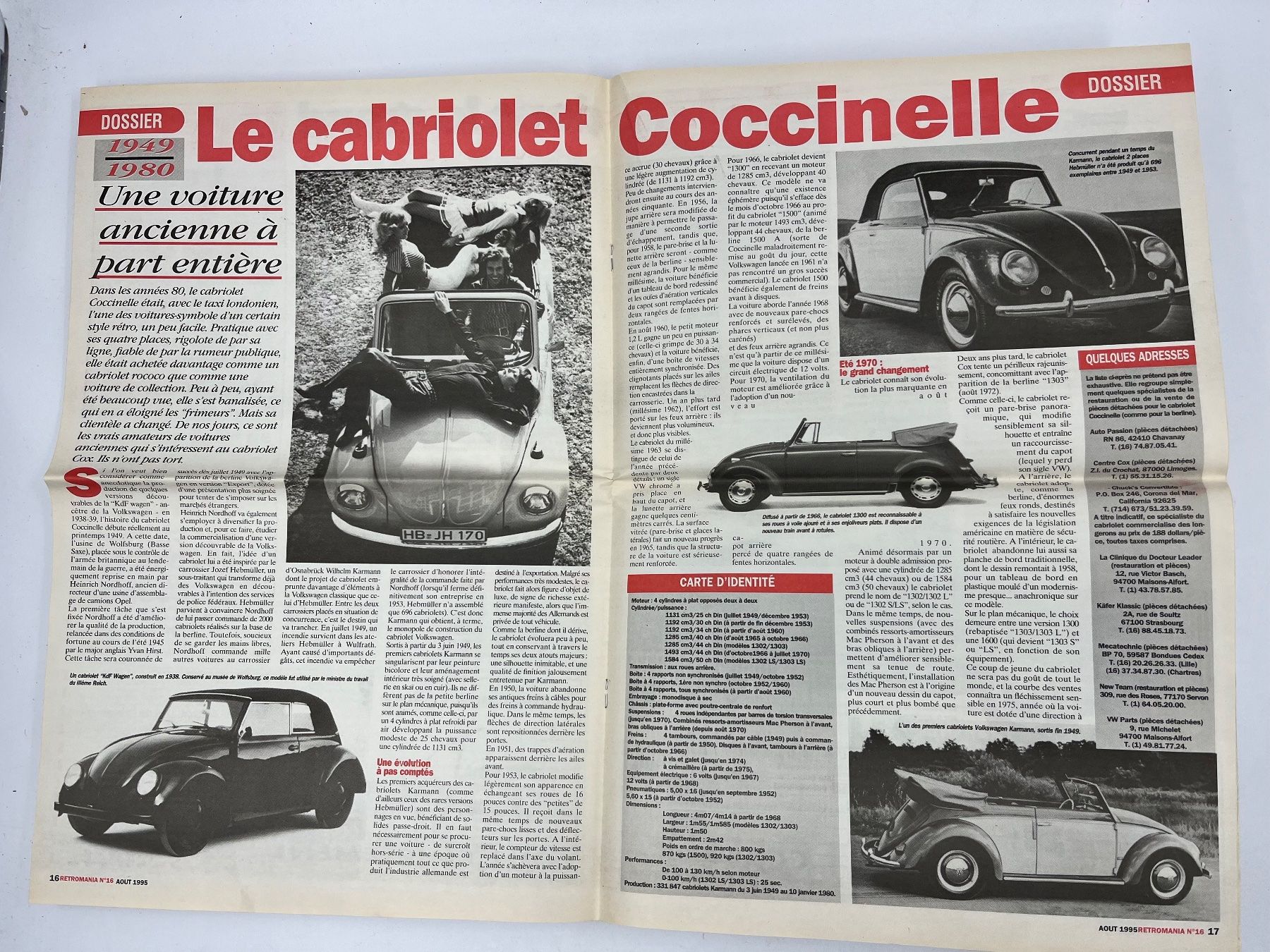 Magazine Retromania n16. Août 1995. (Neuf (Voir description)) à Genève ...