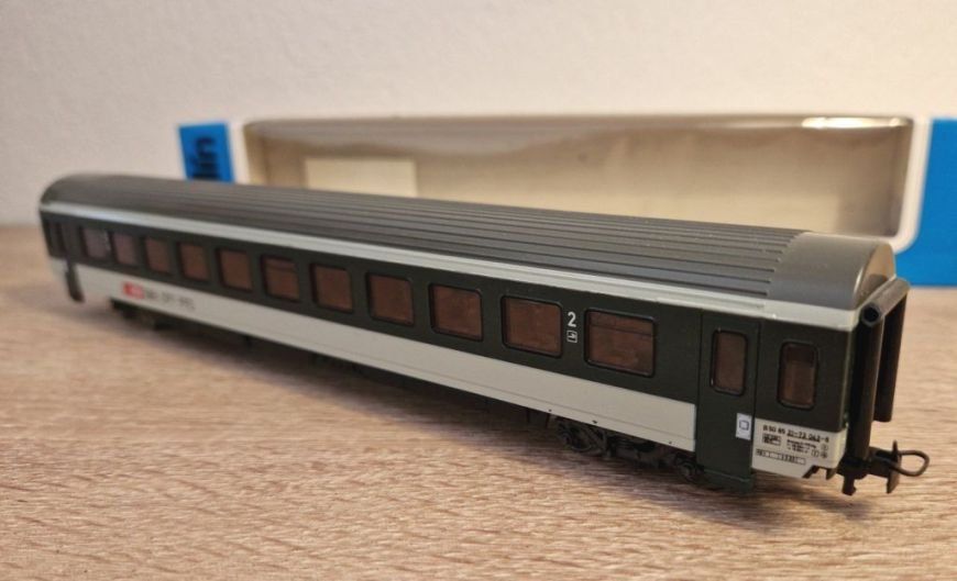 Märklin H0 4124: SBB-Schnellzugwagen B4, originalverpackt | Acheter sur ...