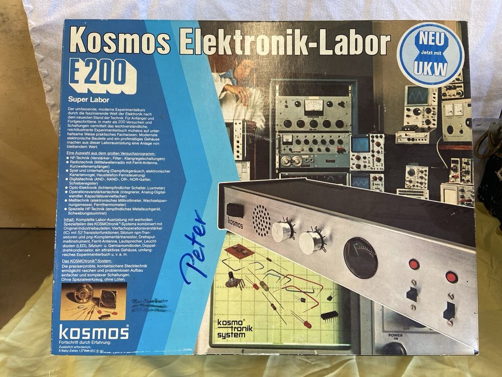 Kosmos Elektronik-Labor E200, Vintage, Vollstaendig! 47 (Gebraucht) in ...