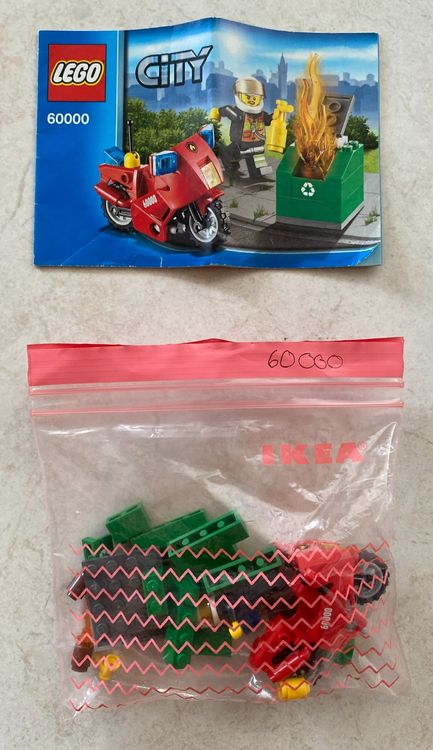 LEGO City 60000 - Feuerwehr Motorrad (Gebraucht) in Regensdorf für CHF ...