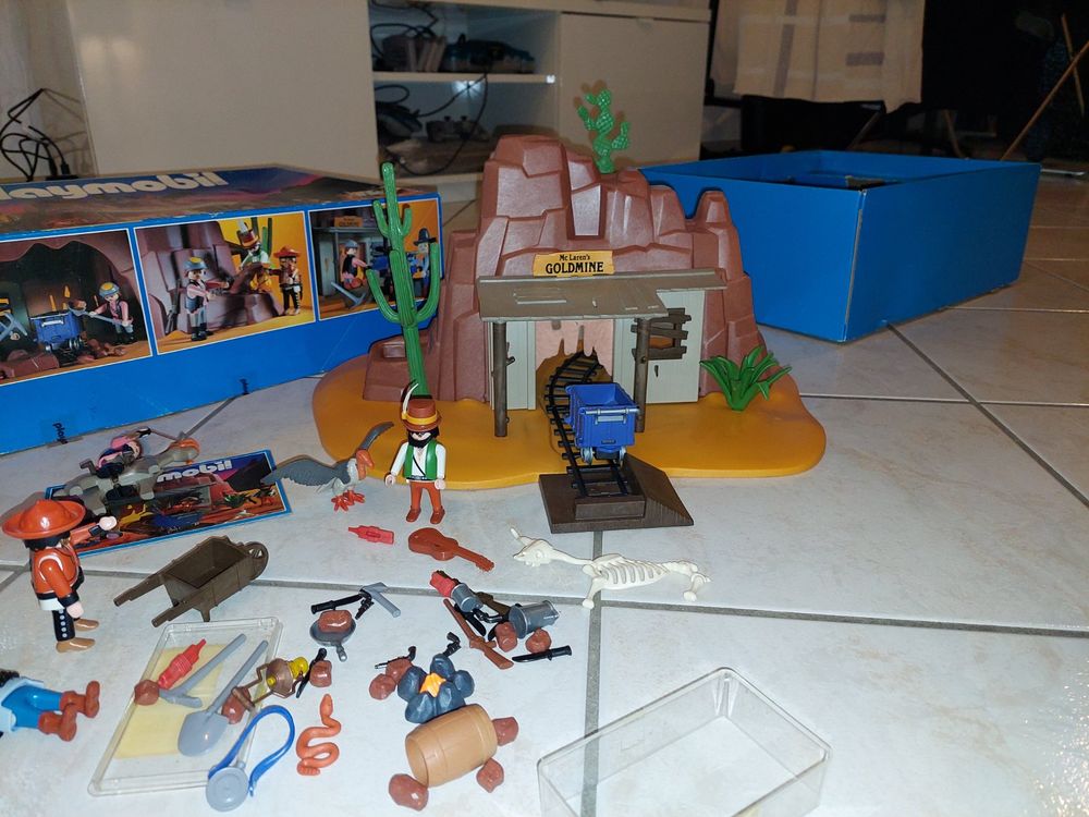 Playmobil (3802) Mc Laren's Goldmine (D'occasion) à Gunzgen pour CHF 20 – retrait uniquement ...