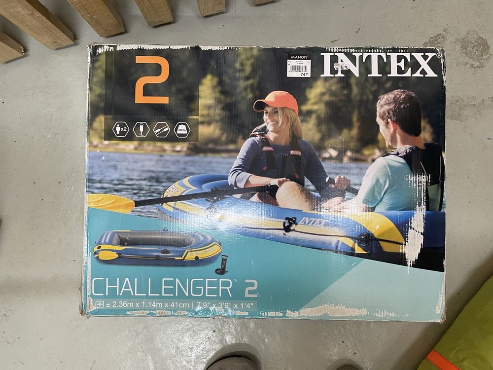 intex challenger 2 Schlauchboot (Gebraucht) in Zürich für CHF 15 – mit ...
