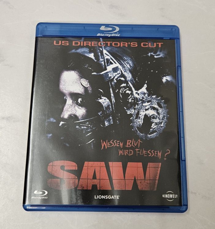 SAW US Director's Cut Blu-ray, Horror-Klassiker für Sammler (Gebraucht ...