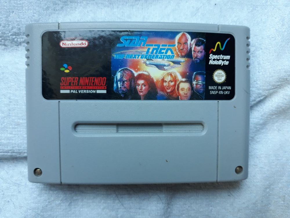 Star Trek the next generation SNES Pal Version | Kaufen auf Ricardo