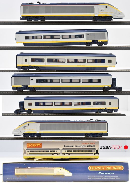 Hornby Eurostar 6-tlg Spur 00 Analog GS Analog mit OVP (Neu (gemäss ...