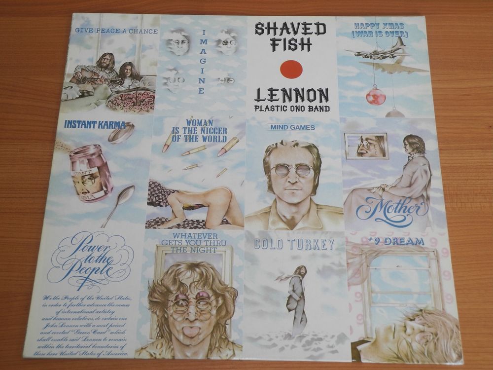 JOHN LENNON + PLASTIC ONO BAND: SHAVED FISH - APPLE (Neu (gemäss ...