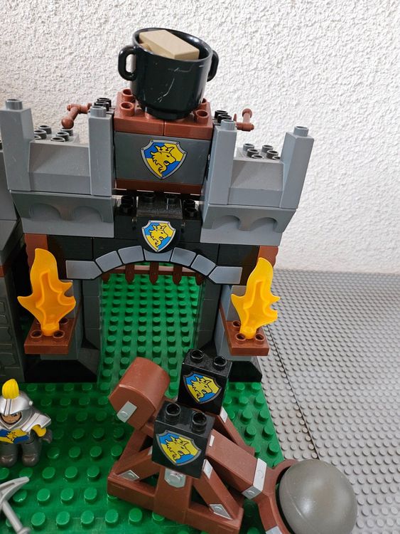 Lego Duplo Ritterburg 1, Eigenkration, 3 Ritter, Katapult,.. | Kaufen ...