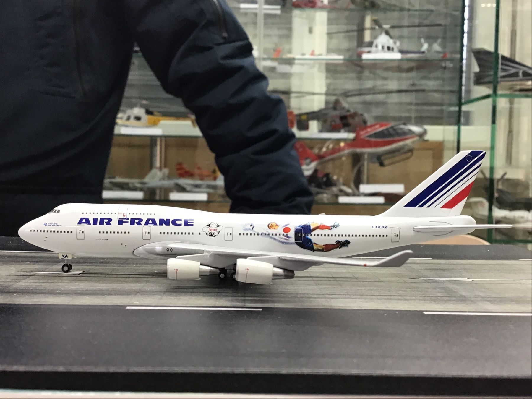 Air France Boeing 747-400, Sondermodell, Sammlerstück! 1:500 (Neu ...