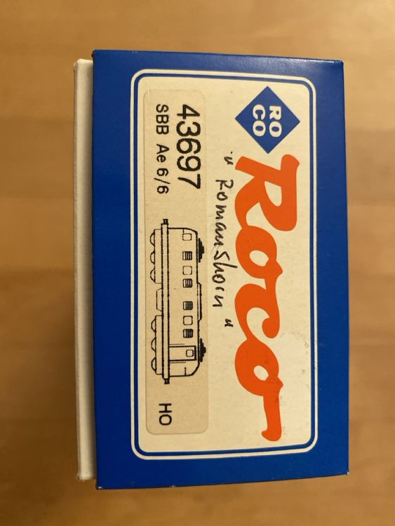 Modelleisenbahn H0 Roco Lokomotive Ae 6/6 Rorschach (Neu (gemäss Beschreibung)) in Zug für CHF ...
