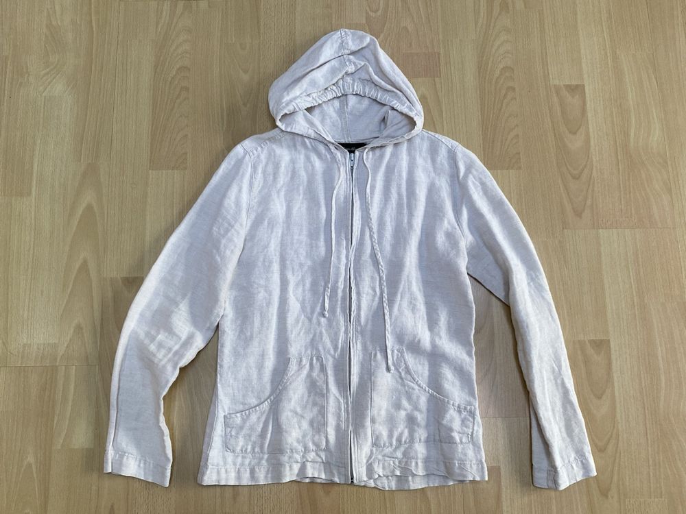 Leinenbluse Sommerjacke Damen Gr.34 Eddie Bauer beige (Gebraucht) in ...