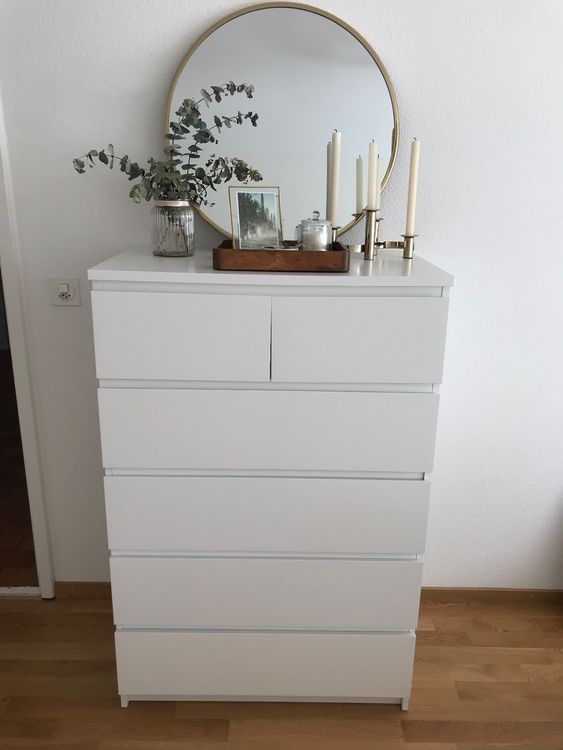 Faszinierend Kommode Malm Weiãÿ Bilder