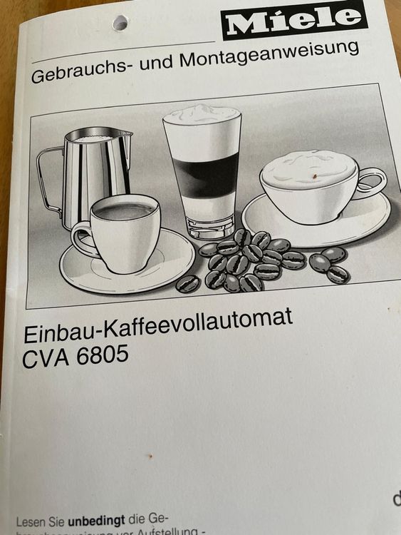 Miele CVA 6805 Zubehör: Milchbehälter & Reinigungs-Set! (Neu und ...