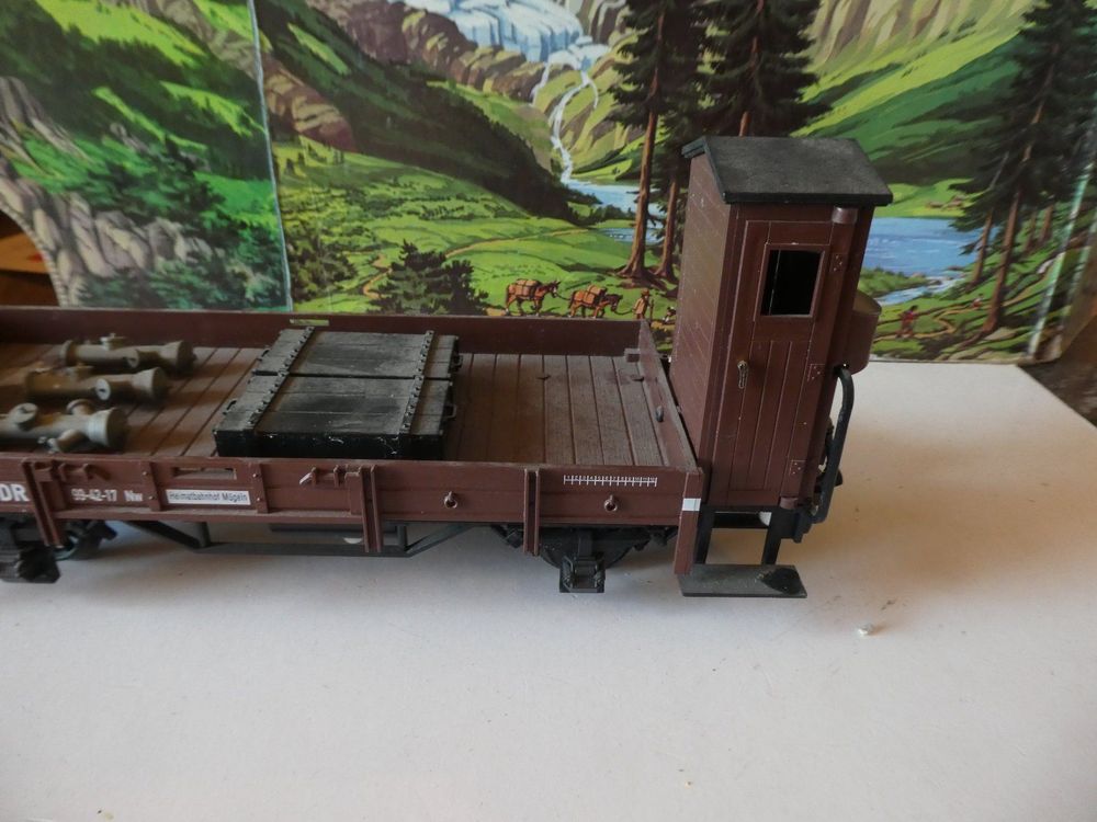 LGB DR Flachwagen mit Bremserhaus | Kaufen auf Ricardo