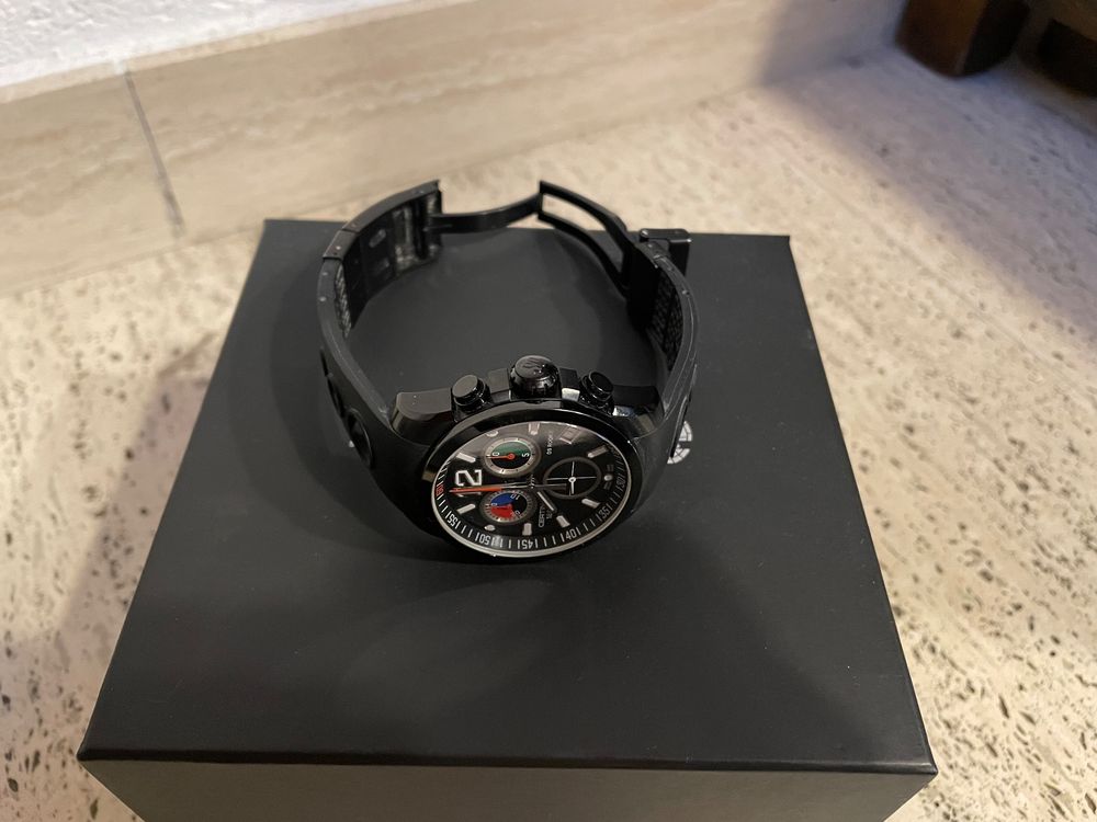 CERTINA DS ROOKIE CHRONO / neue batterie / schwarz /garantie | Kaufen ...
