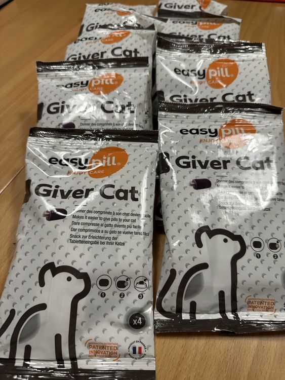 Easy Pill Giver Cat, Tabletteingabe für Katzen 10 Packungen (Neu und ...