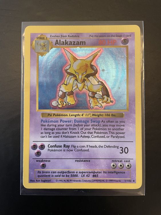 Pokemon Simsala Alakazam Shadowless (Gebraucht) in für CHF 40 – mit ...
