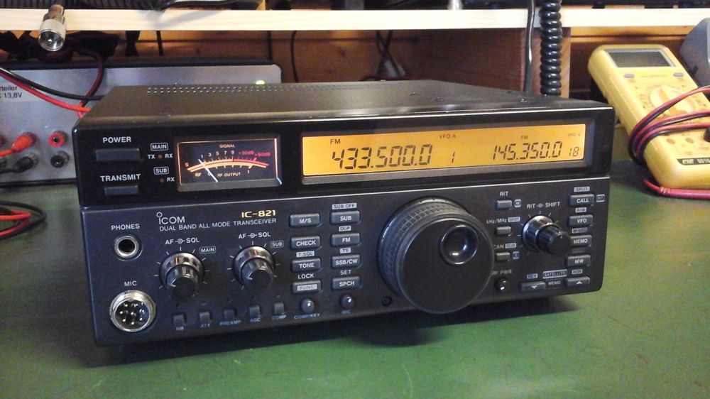 Icom IC-821H VHF/UHF All Mode Transceiver (Nr. 1) (Gebraucht) in ...