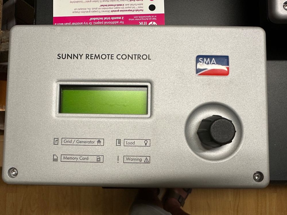 SMA Sunny Remote Control SRC-20 GR1 (Gebraucht) in Seon für CHF 20 ...