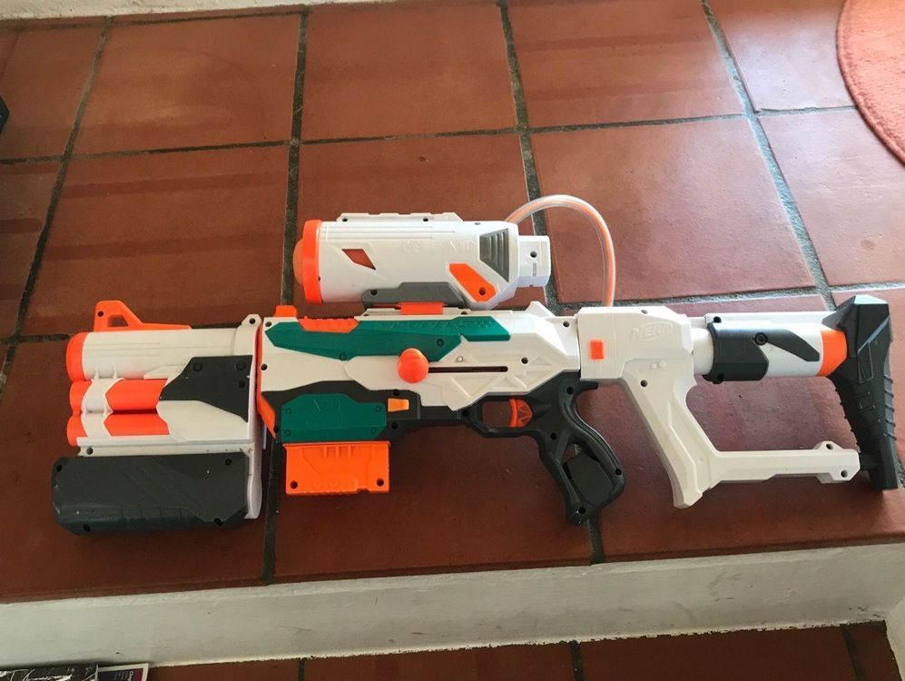 Nerf Gun Modulus TRI Strike (Gebraucht) in Dinhard für CHF 12 – mit ...