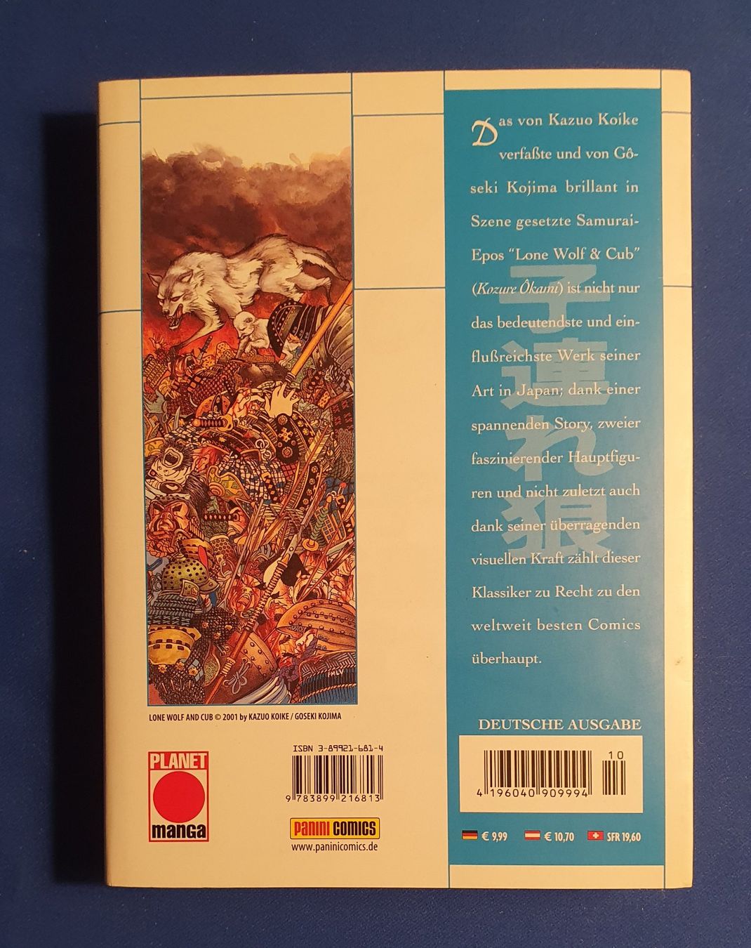 Lone Wolf & Cub, Band 10, K. Koike + G. Kojima, 1. Aufl. (Neu (gemäss ...