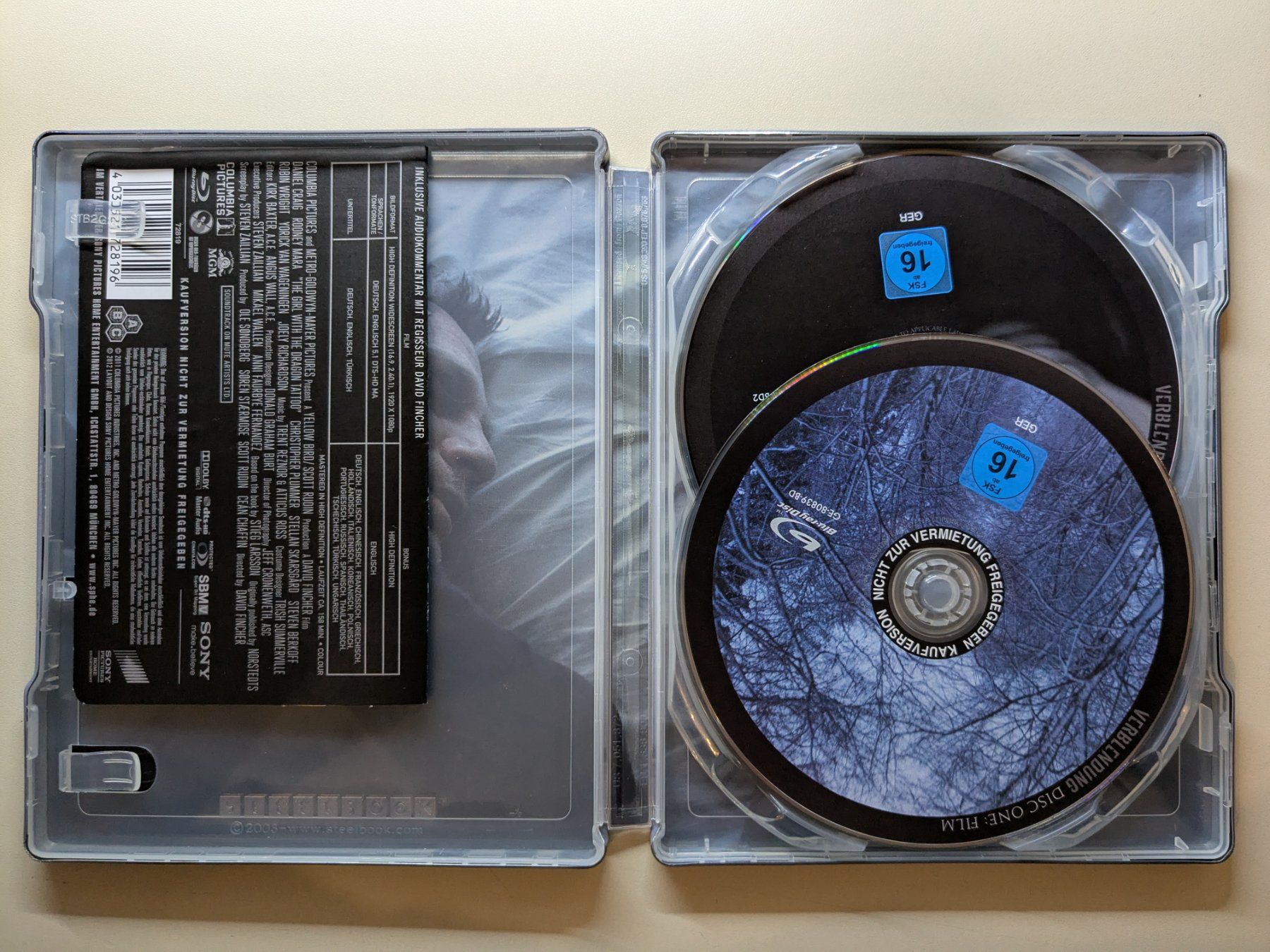 "Verblendung - Steelbook" mit Daniel Craig [2 Blu-rays] (Gebraucht) in ...