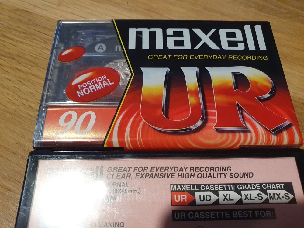 neu: 2 Kassetten maxell 90, Position normal, 135 m (Neu und ...
