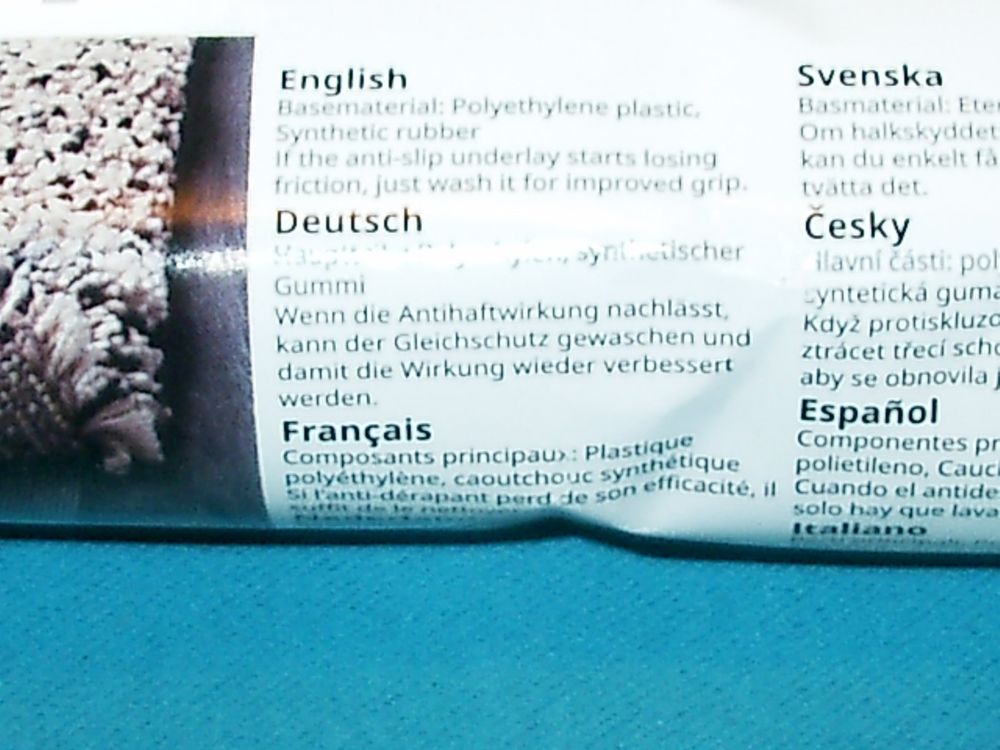 Antirutschmatte für Läufer und Teppiche NEU und OVP (2) (Neu und ...