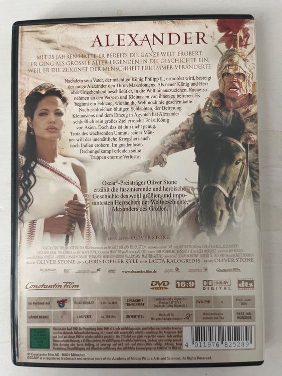 Alexander (2004) DVD 📀 - Angelina Jolie (Neu (gemäss Beschreibung)) in ...