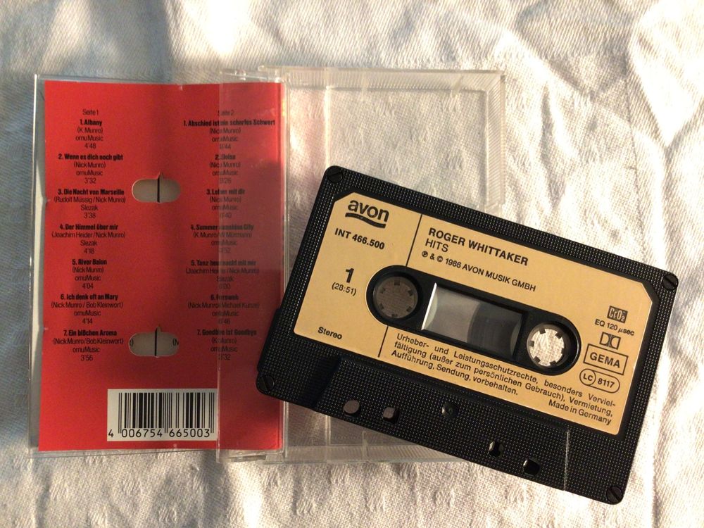 ROGER WHITTAKER, Hits, MC 1986 | Kaufen auf Ricardo