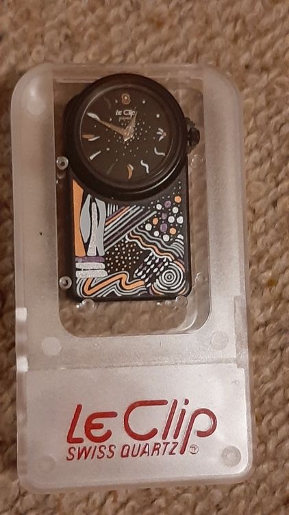 Le Clip Swiss Quartz Watch (Nuovo e nell'imballaggio originale) a Porza ...