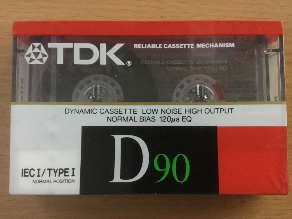Kassette TDK D90 original verpackt (Neu und originalverpackt) in Courtaman für CHF 4 – mit ...