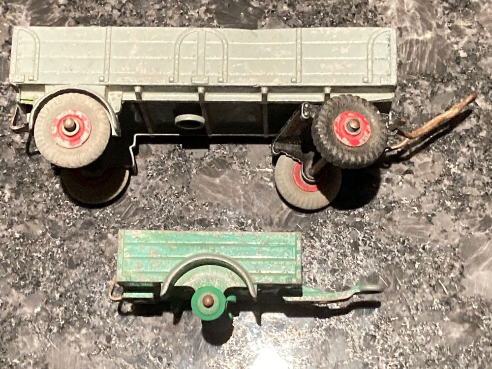 2 Dinky Toys , LKW-Trailer + Rover Anh. (Gebraucht) in für CHF 3.9 ...