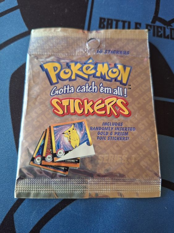 Pokemon Sticker Booster Pokemon 1995 (Neu und originalverpackt) in ...