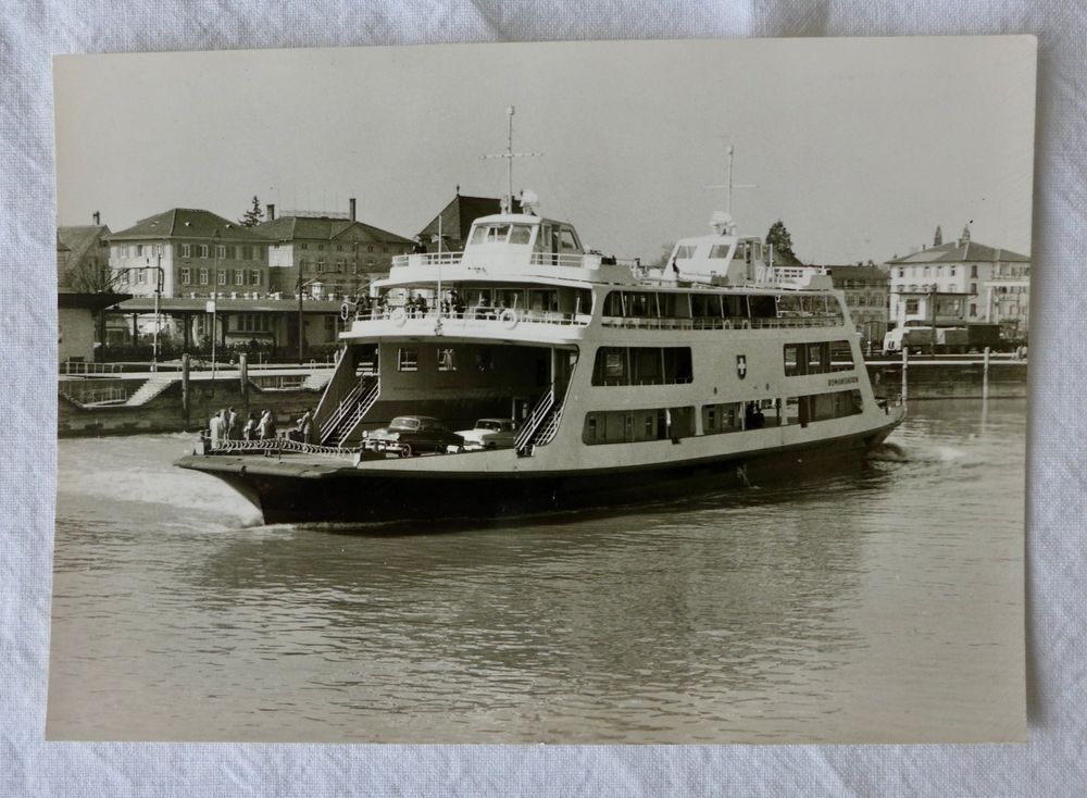 AK ROMANSHORN TG, Autofähre, belebt (Gebraucht) in Wallisellen für CHF 6 – mit Lieferung auf ...