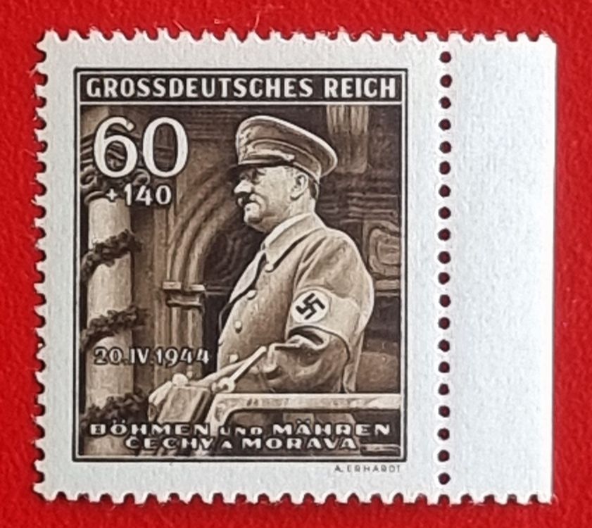 DEUTSCHES REICH BÖHMEN MÄHREN HITLER GEBURTSTAG 1944** (Neu (gemäss Beschreibung)) in Düdingen ...