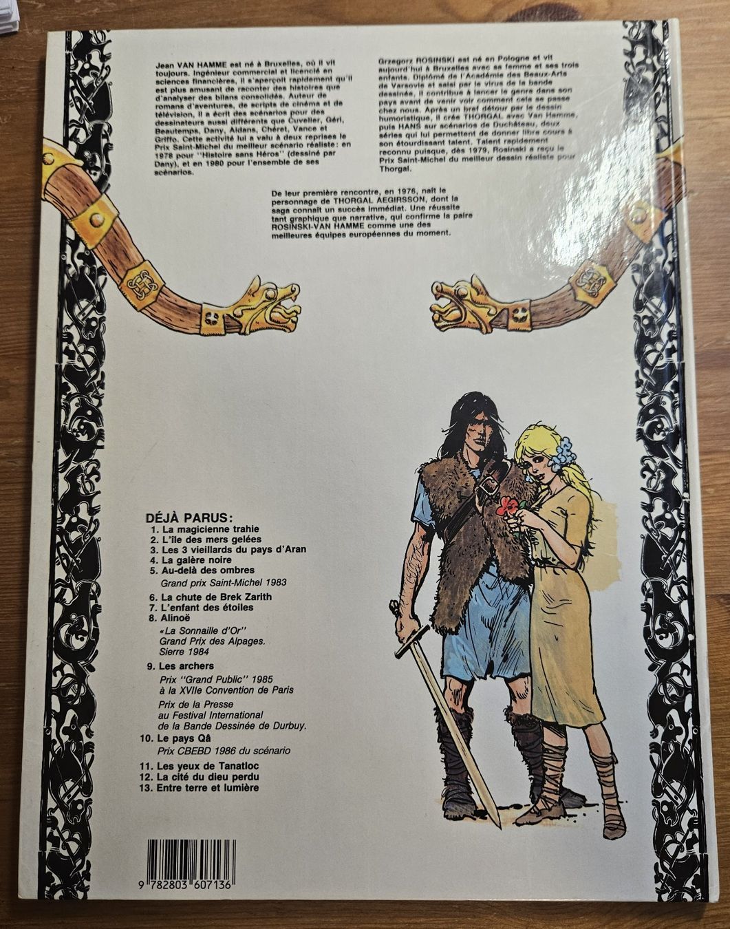 Thorgal N 13 E.O. (T.B.E.) Entre terre et lumière (D'occasion) à ...