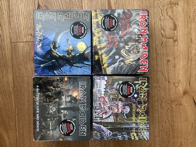 Iron Maiden - 4x Studio Collections CD's inkl. Figuren (Neu und ...
