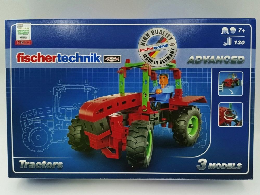 Traktor Baukasten von Fischertechnik Advanced, 130 Teile (Neu und originalverpackt) in Wil SG ...